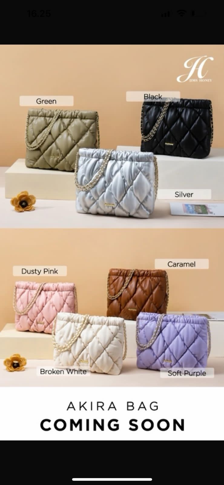 Jims Honey Official Klaten | Jual Jims Honey Akira bag | Grosir Jimshoney